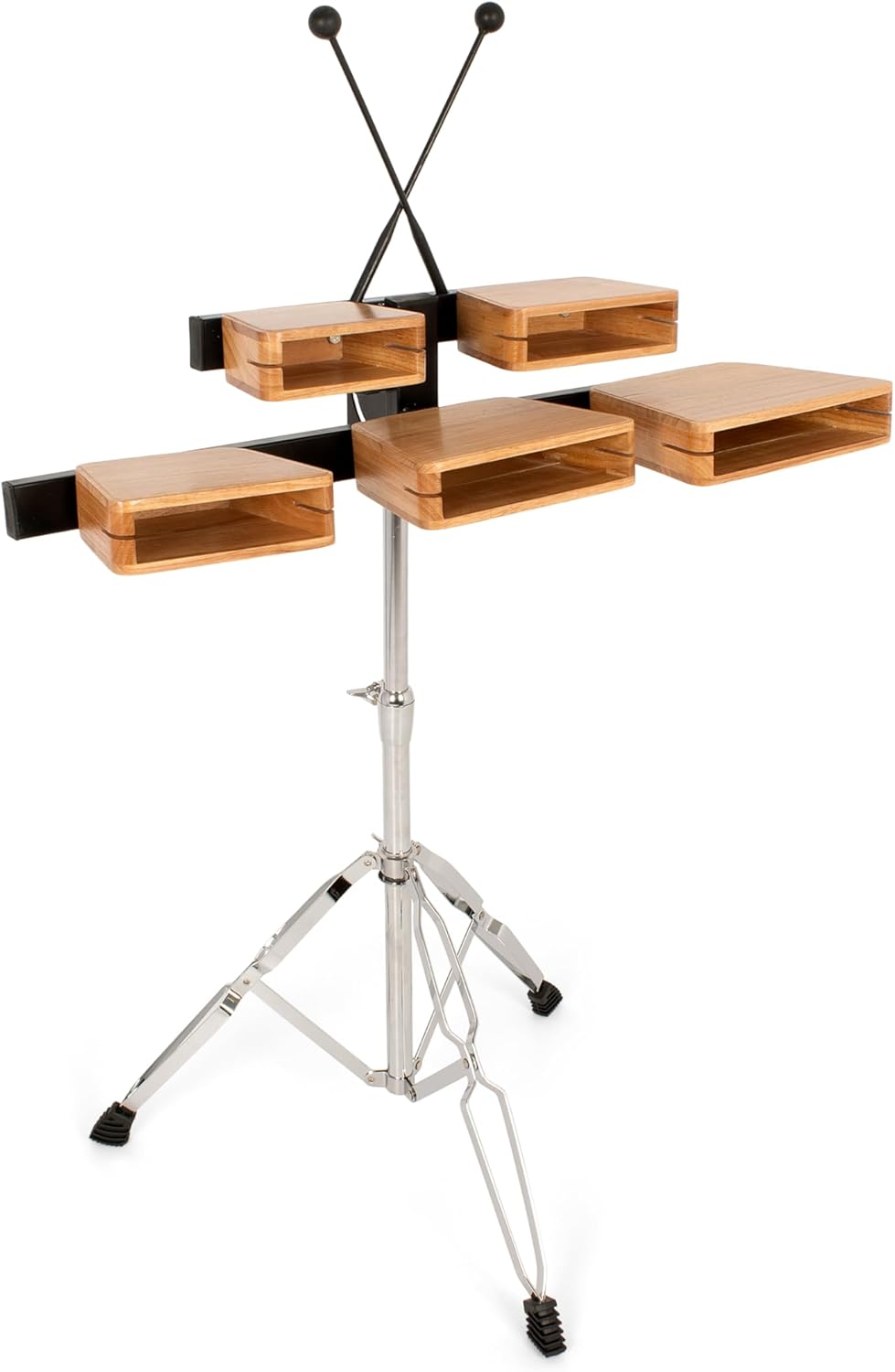 Amazon.com: Percussion Plus Set of Temple Blocks on Stand (PP241 ...