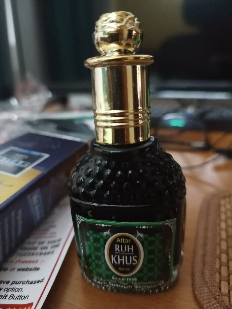 INDRA SUGANDH BHANDAR Luxury Attar For Men Ruh Khus Aligarh Bhapka ...