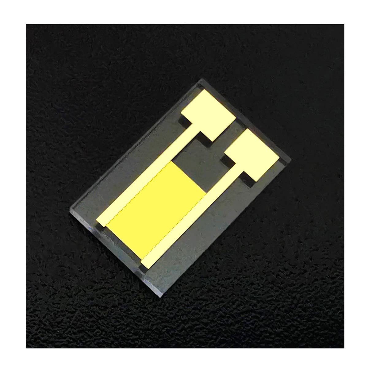 Buy 12 Pieces/Pack 20μm 5mm 8mm Quartz Glass Interdigitated Electrodes ...