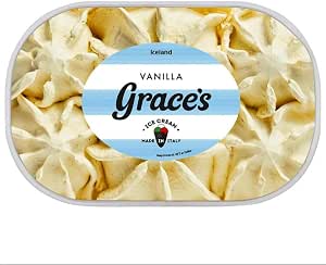 Iceland Grace’s Vanilla Ice Cream 900ml : Amazon.co.uk: Grocery