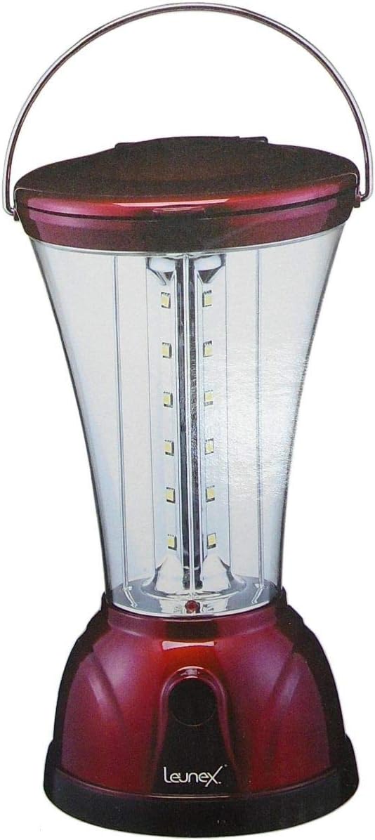 Leunex Rechargeable Solar LED Emergency Lantern with USB Charging ...