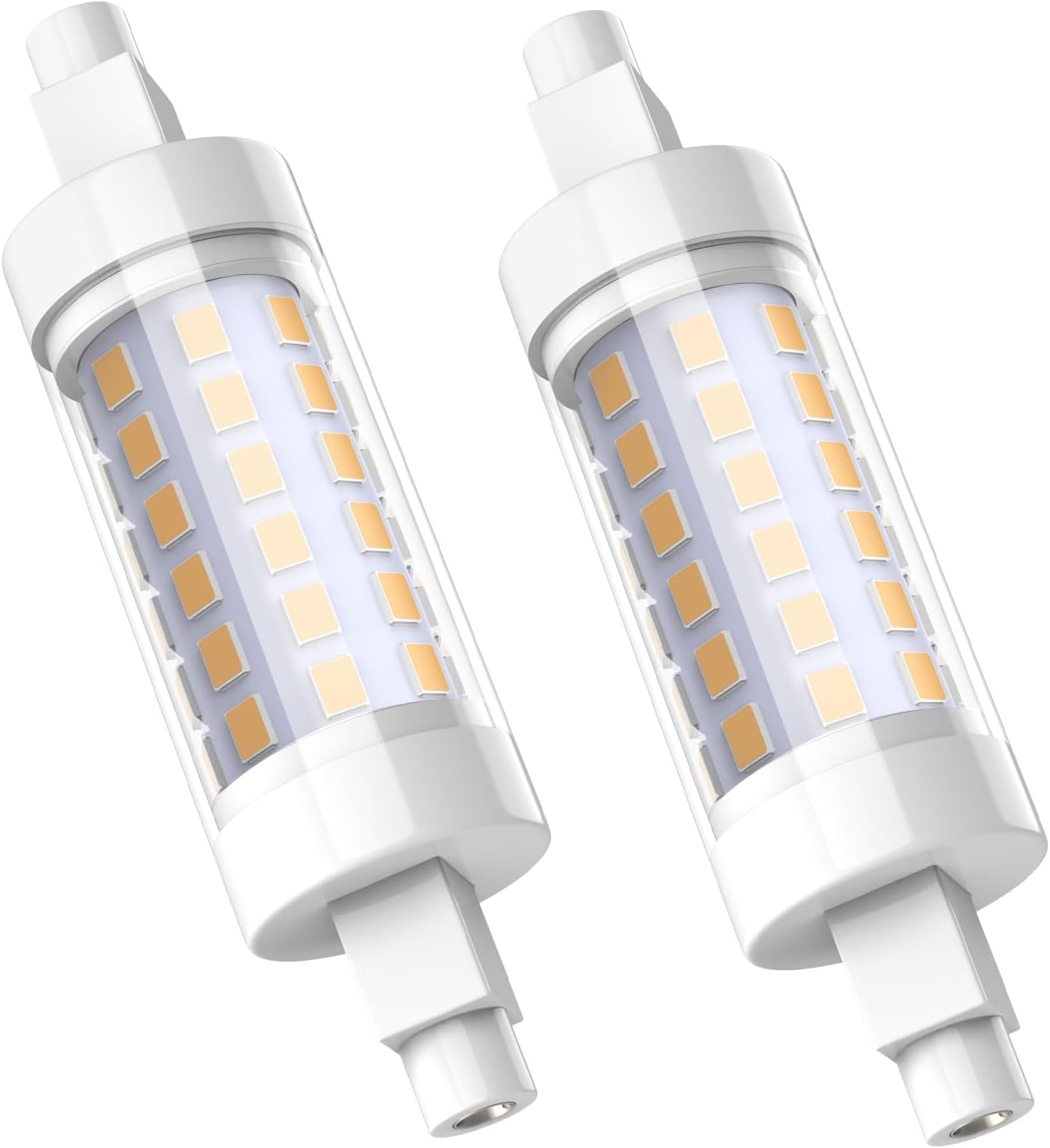 Caldarax R7s LED 78mm Leuchtmittel 8W, Warmweiß 3000K Lampe LED R7S ...