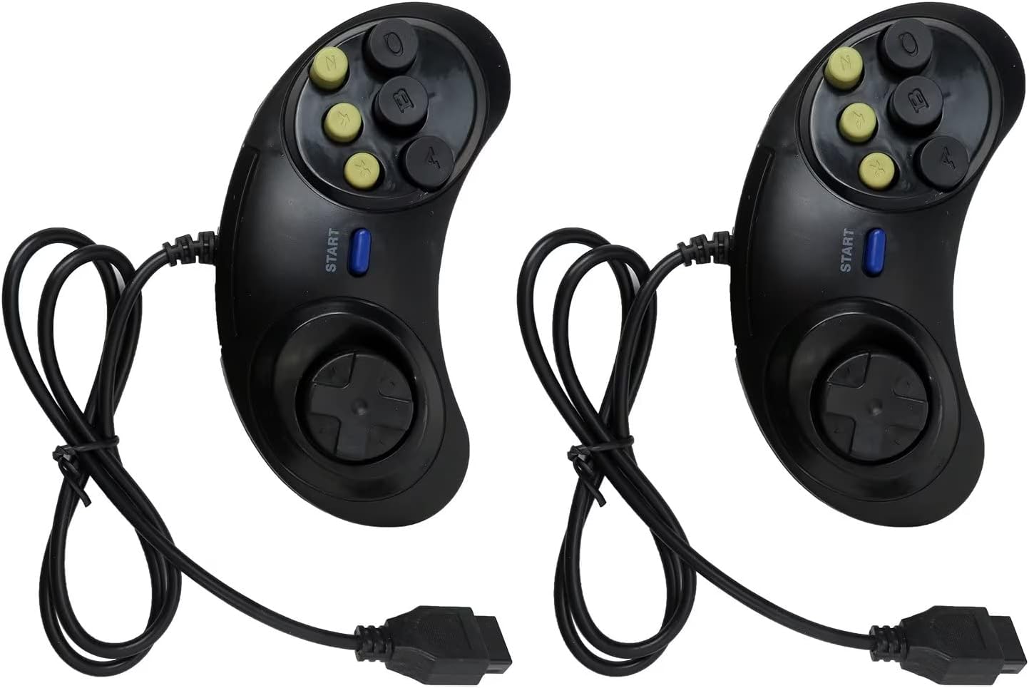 Amazon.com: Old Skool Classic Sega Genesis Controller- 6-Button Game ...
