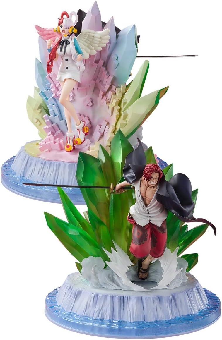 Amazon.co.jp: Figuarts Zero One Piece Shanks & Uta - ONE PIECE FILM RED ...
