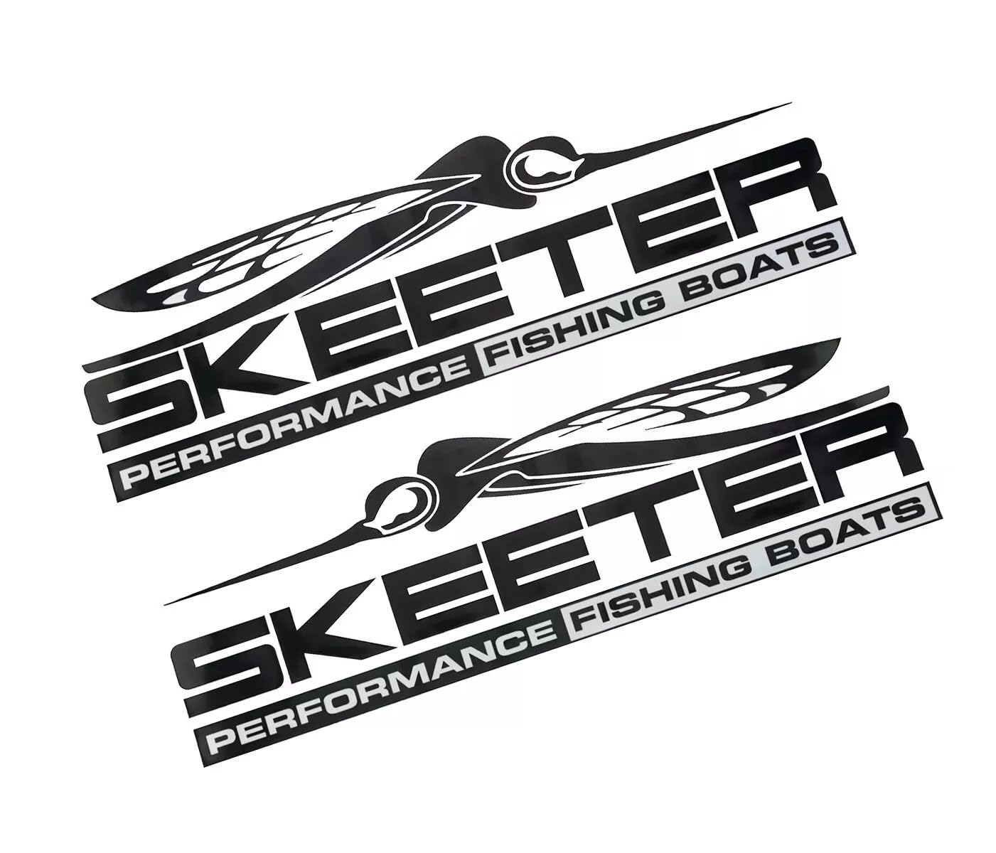 Amazon.com - 2Pc Skeeter Performance Fishing Boats Vinyl Decal Stickers ...