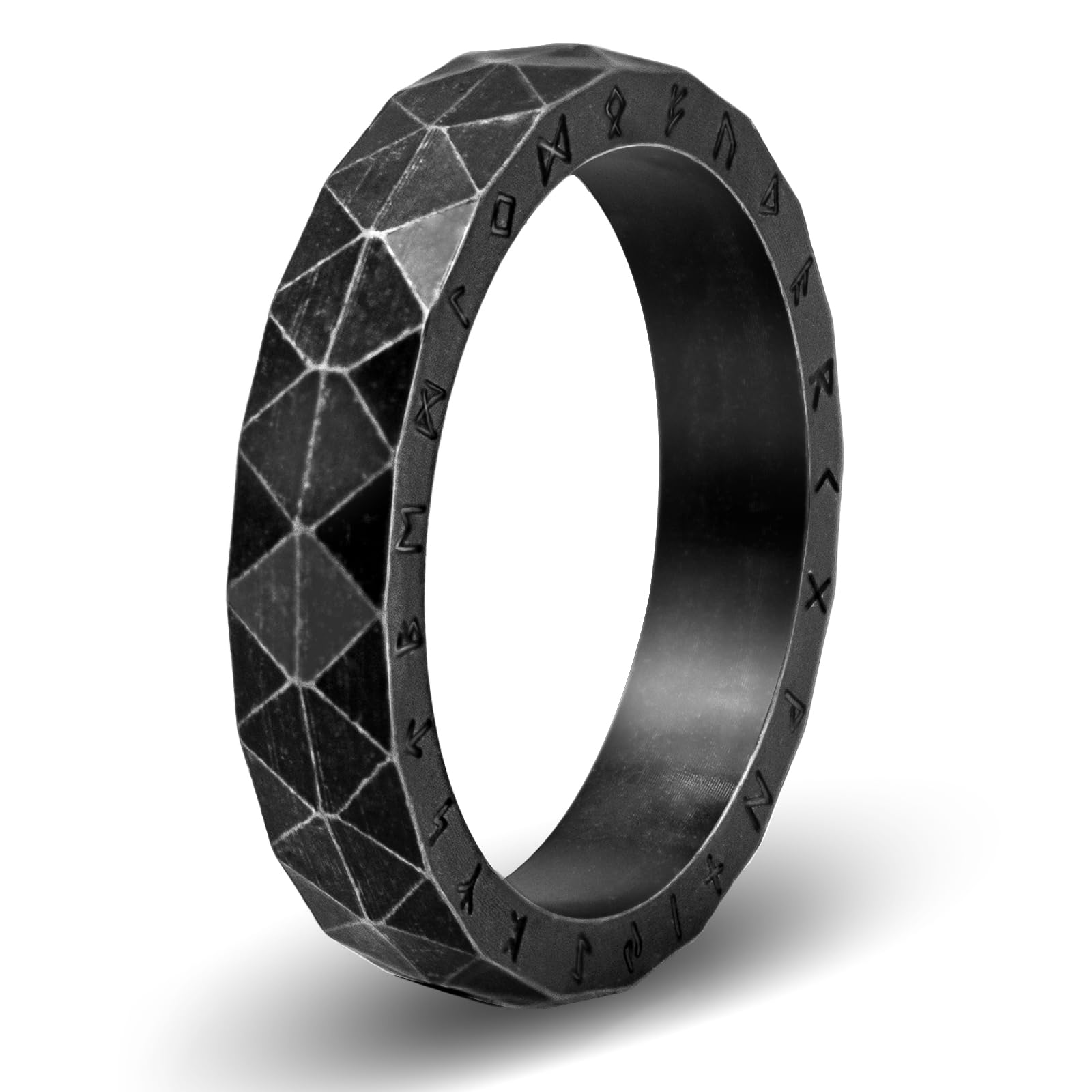 Snapklik.com : Viking Rings For Men, Women Rhombus Viking Ring ...