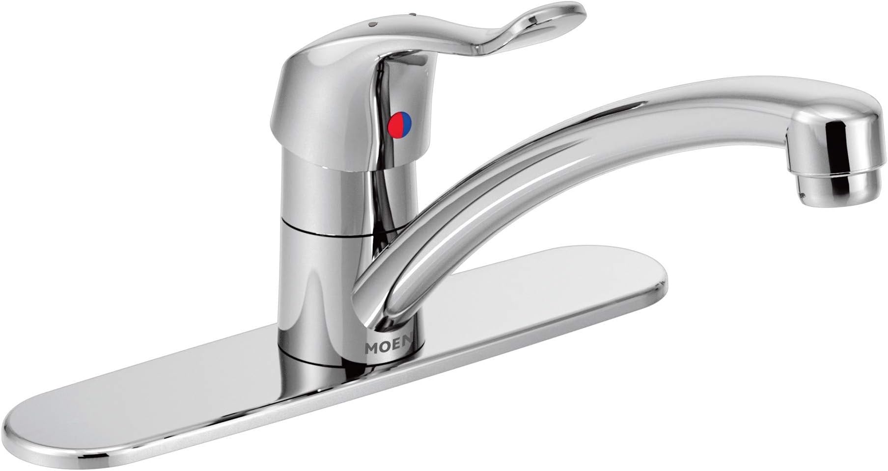 Moen 67425 Chrome one-Handle Kitchen Faucet, 0.5, Chrome - Touch On ...