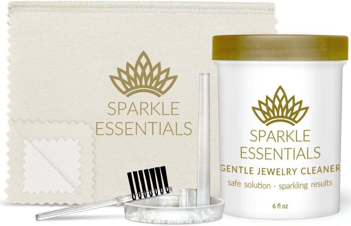 Amazon.com: Gentle Jewelry Cleaner Solution Kit: Gold, Sterling Silver ...