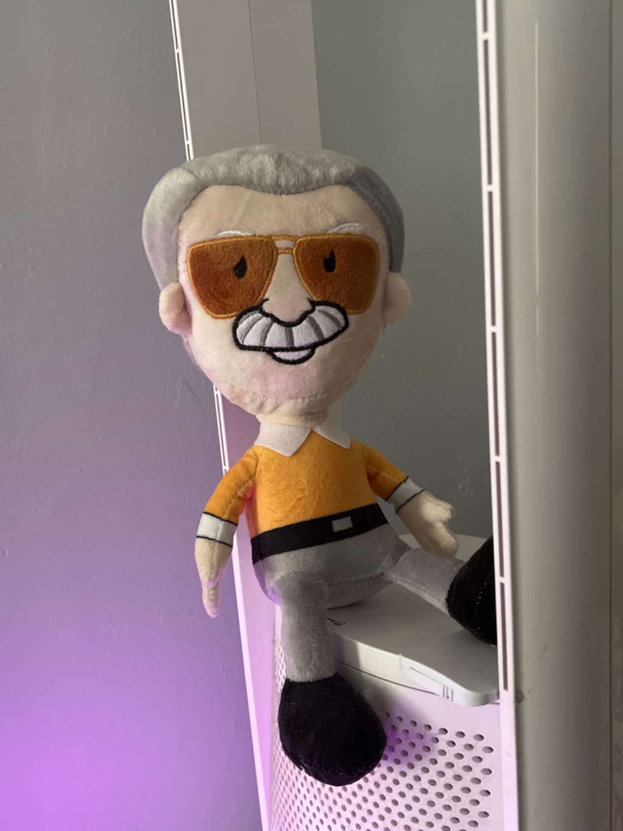 Amazon.com: Stan Lee Collectible Plush Doll - 10 Inches - Officially ...