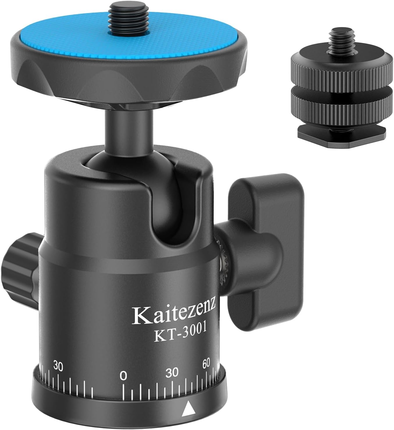 Amazon.com : Kaitezenz Mini Ball Head, Panoramic Camera Tripod Head ...