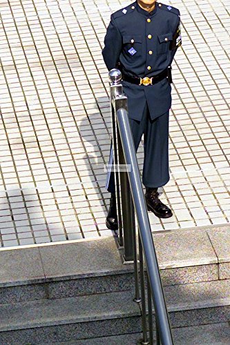 Buy Photo A Republic of Korea (ROK) (MP) stands guard duty at the ...