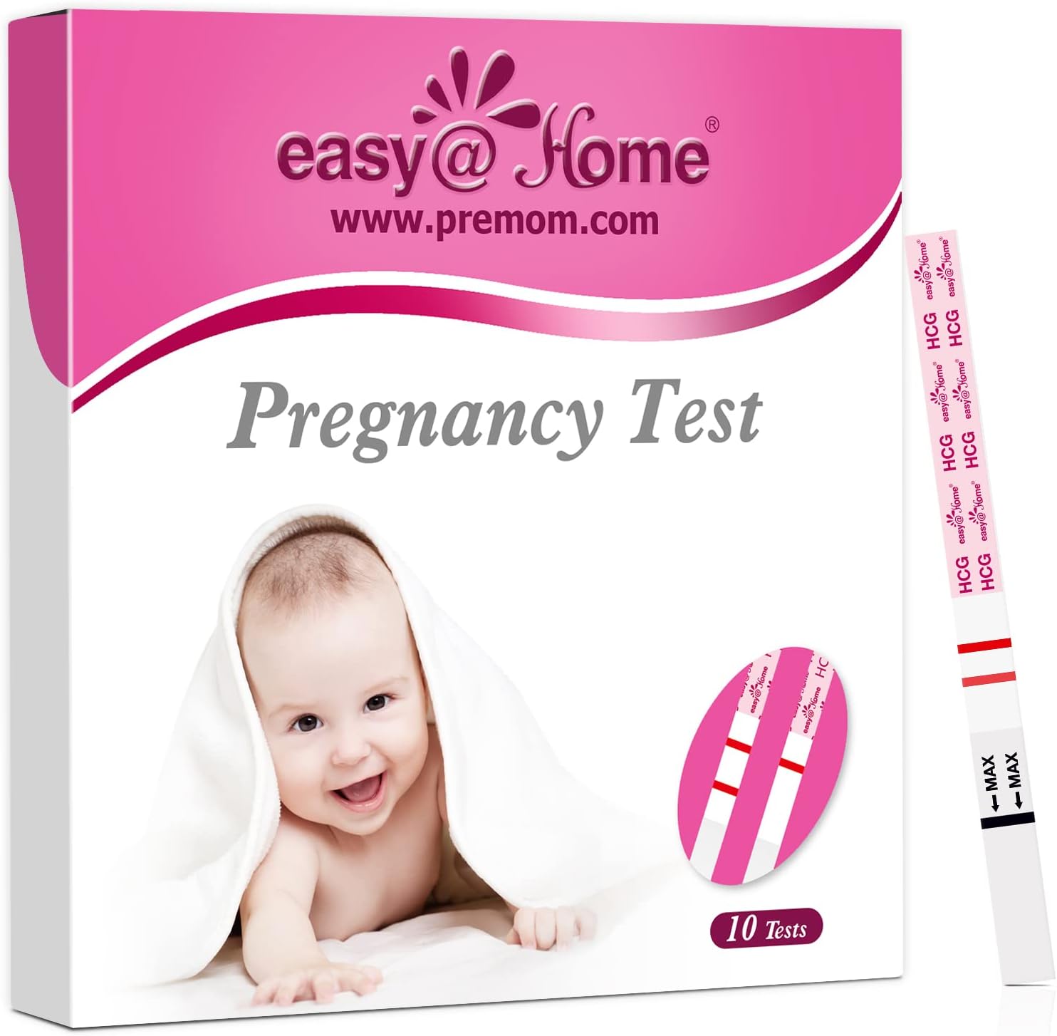 Amazon.com: MOMMED Pregnancy Test Sticks - HCG Midstream Tests, HCG ...