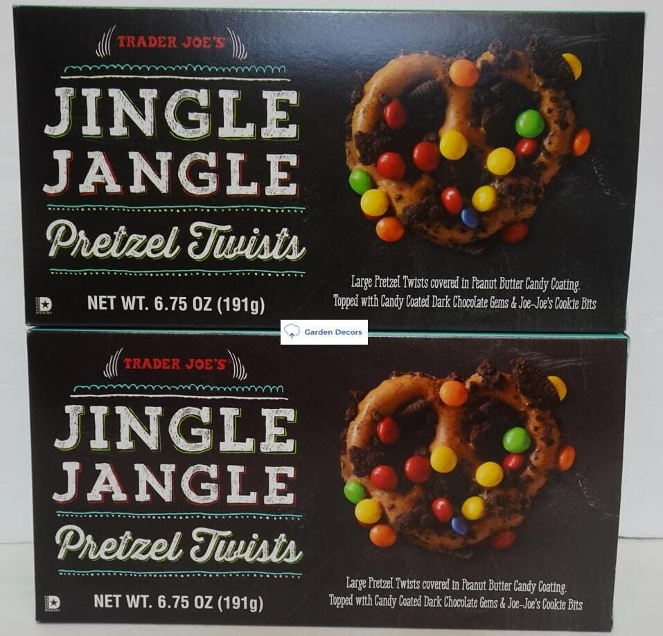 Amazon.com: Trader Joe Jingle Jangle Pretzel Twists 6.75oz 191g (Two Boxes)
