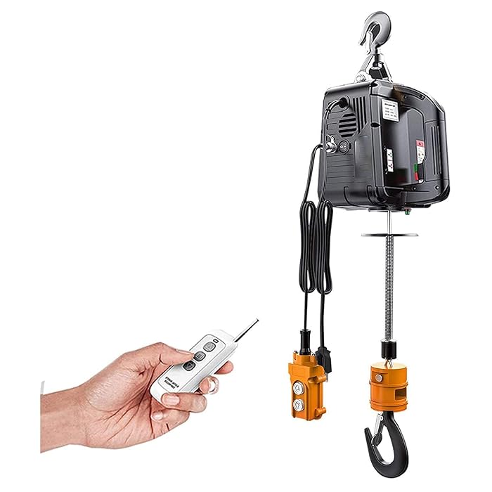 Buy Electric Winch Lifting Traction Hoist, 220V Wireless Control ...