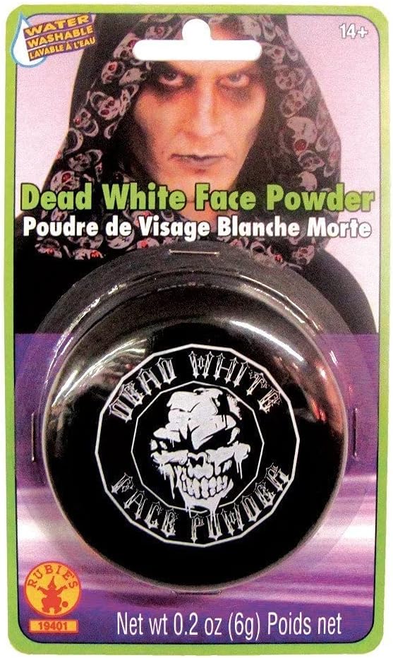 Amazon.com: Rubies Dead White Face Powder Compact : Beauty & Personal Care