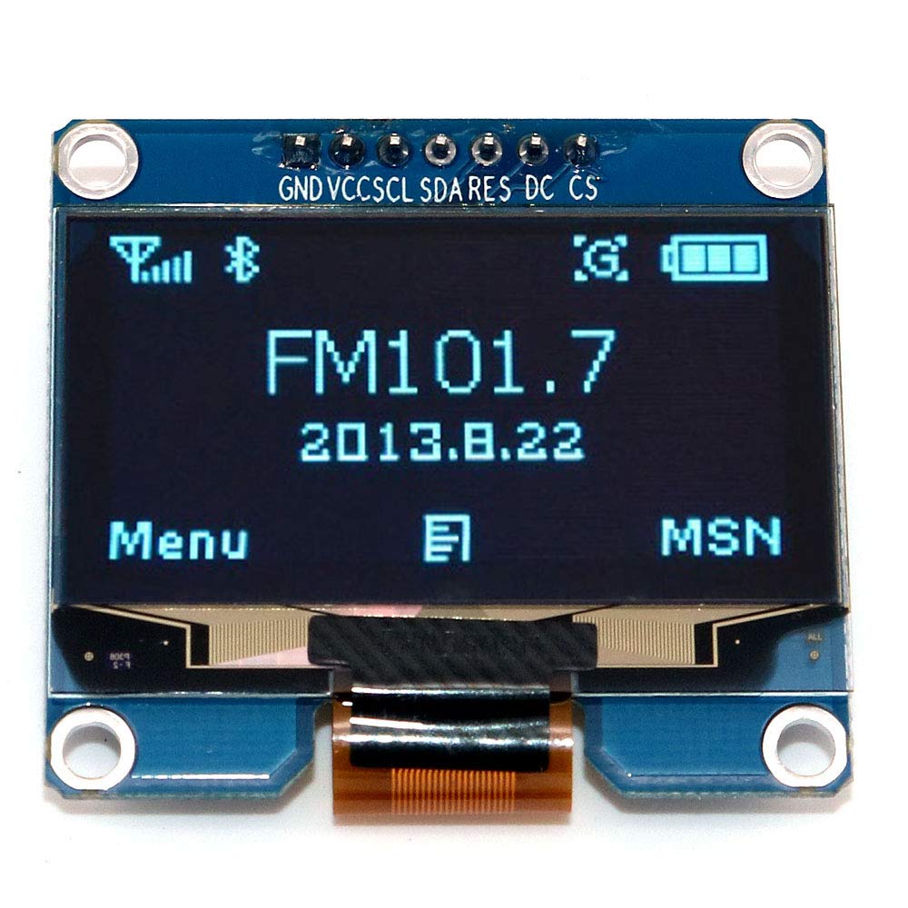 Buy DollaTek 1.54 Inch OLED Display Module 128x64 SPI IIC Interface ...