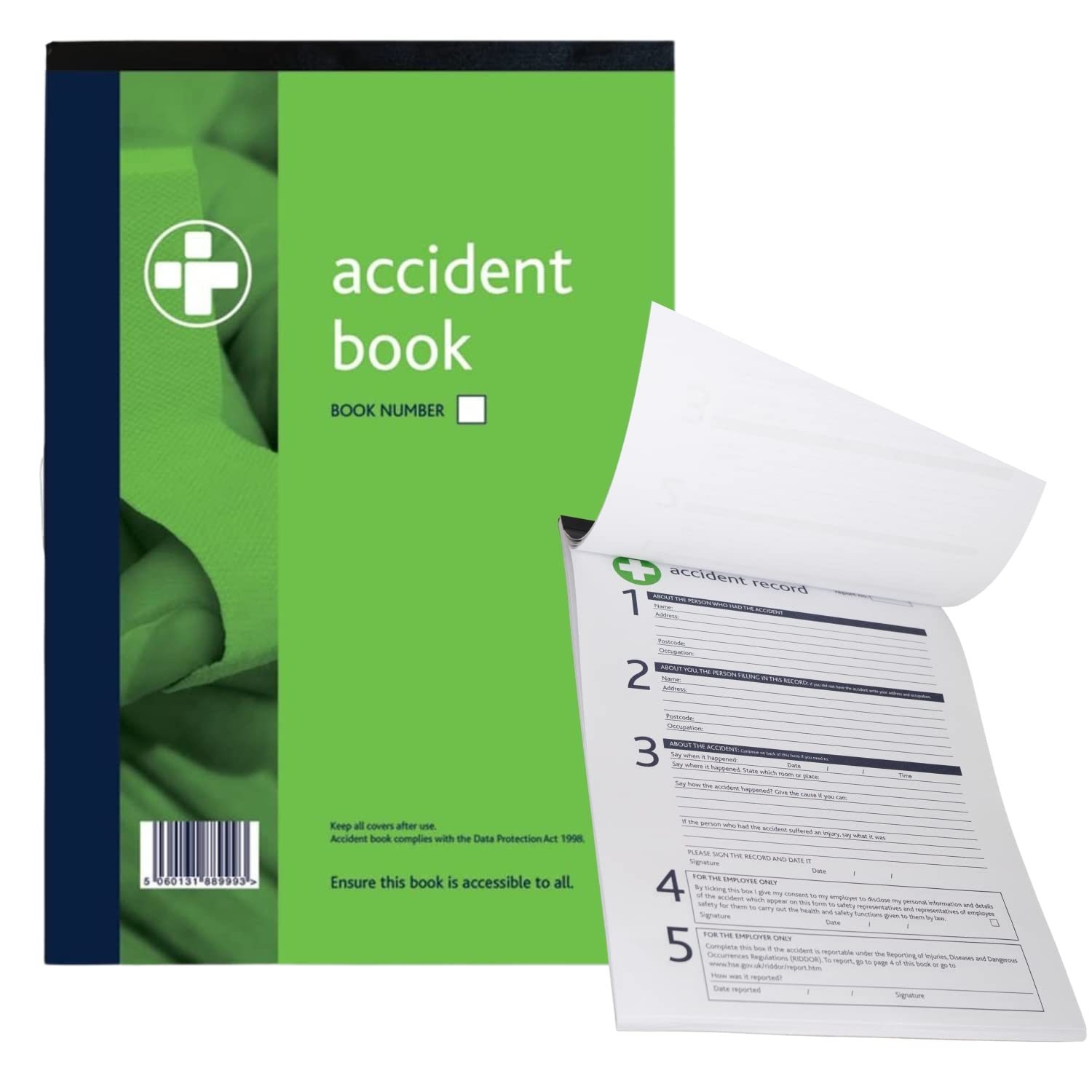 Wallace Cameron Accident Report Book A4 Ref 5401011 : Amazon.co.uk ...