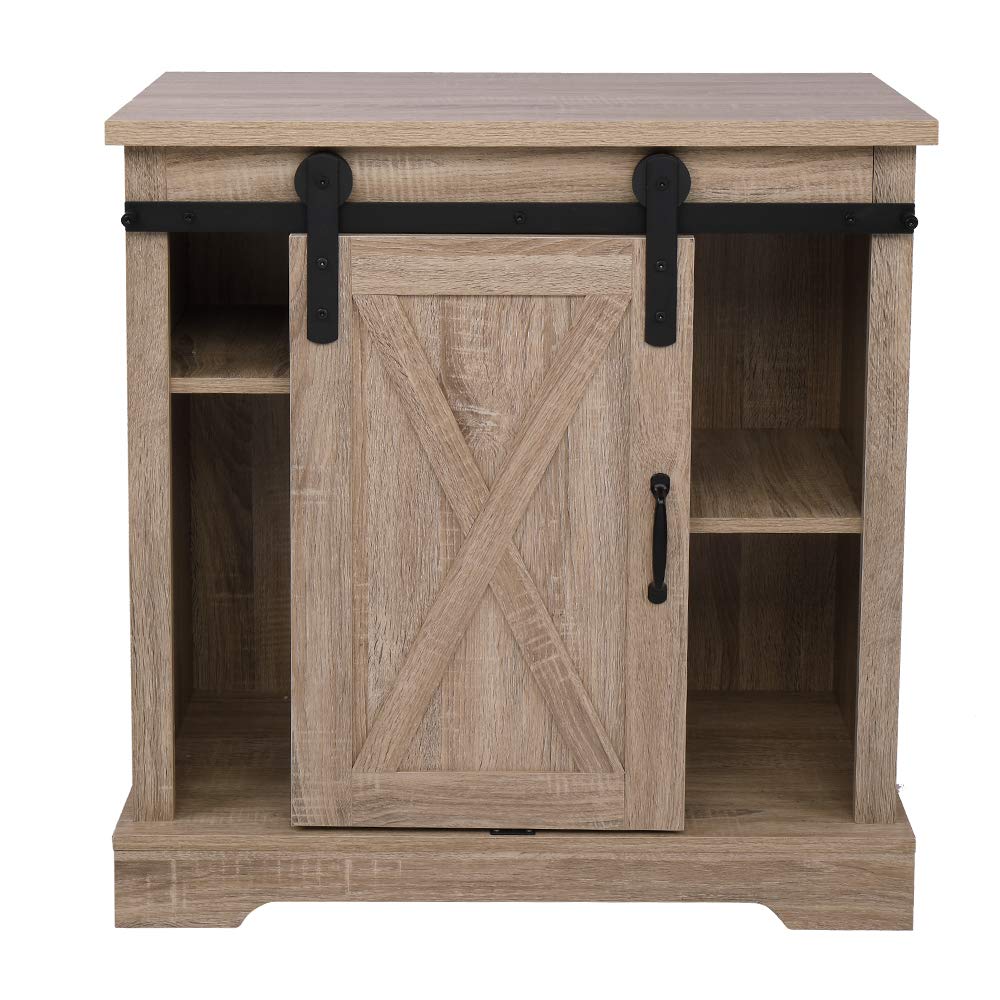 Buy HOMBEMO Farmhouse Cabinet Bar Storage Entry Table, Home Coffee ...