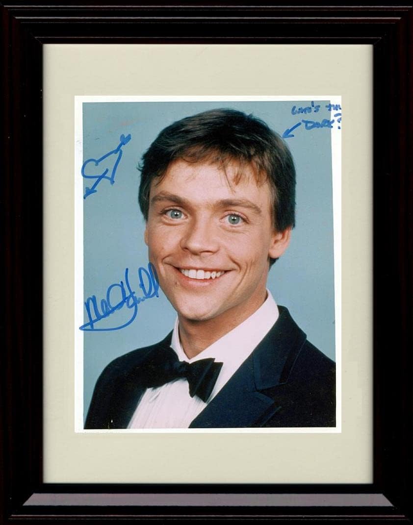 Amazon.com: Mark Hamill Autograph Promo Print - Whos The Dork - Framed ...