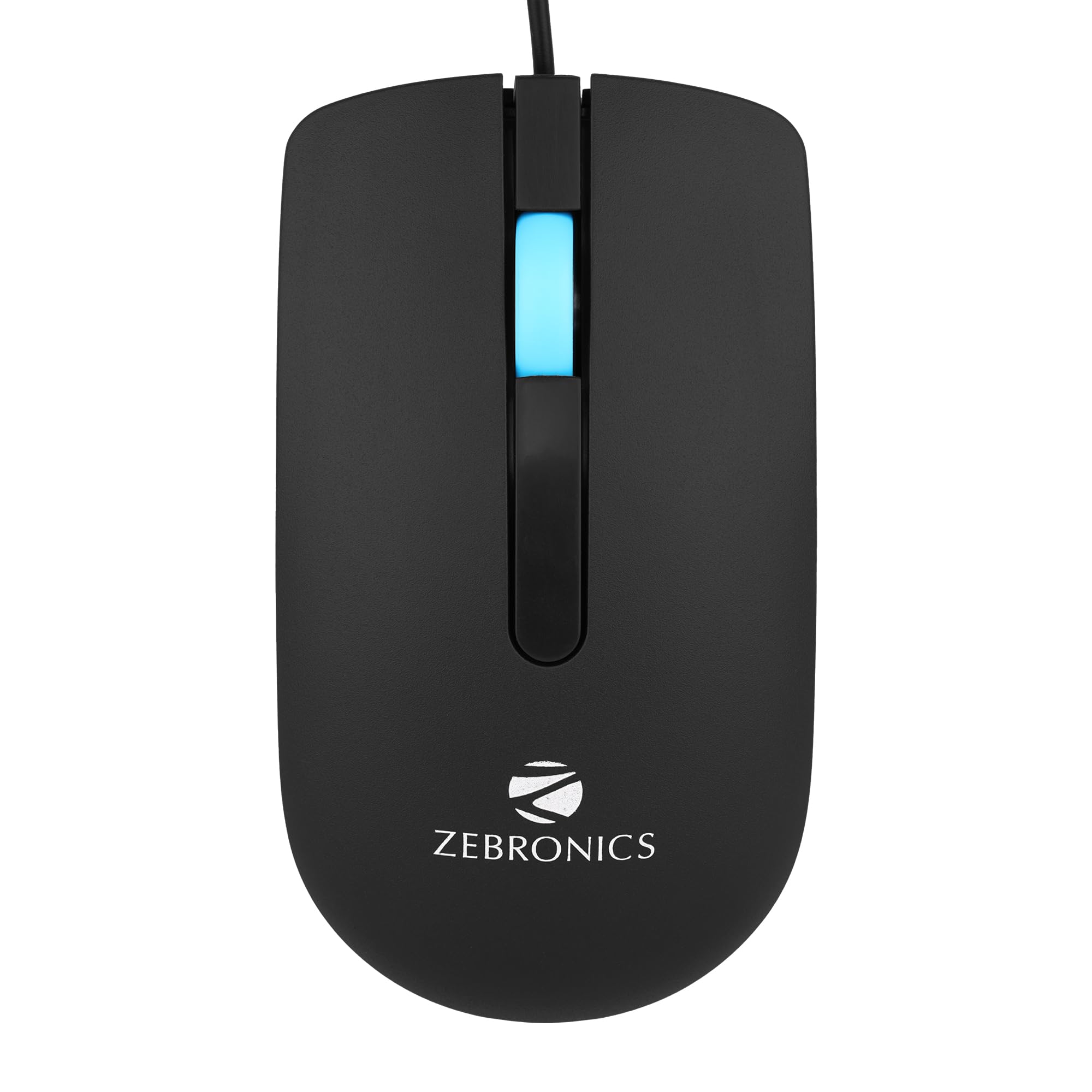 Amazon.in: Buy ZEBRONICS Juggle Wired Optical Mouse with 3 Buttons, High Precision, 1200 DPI ...