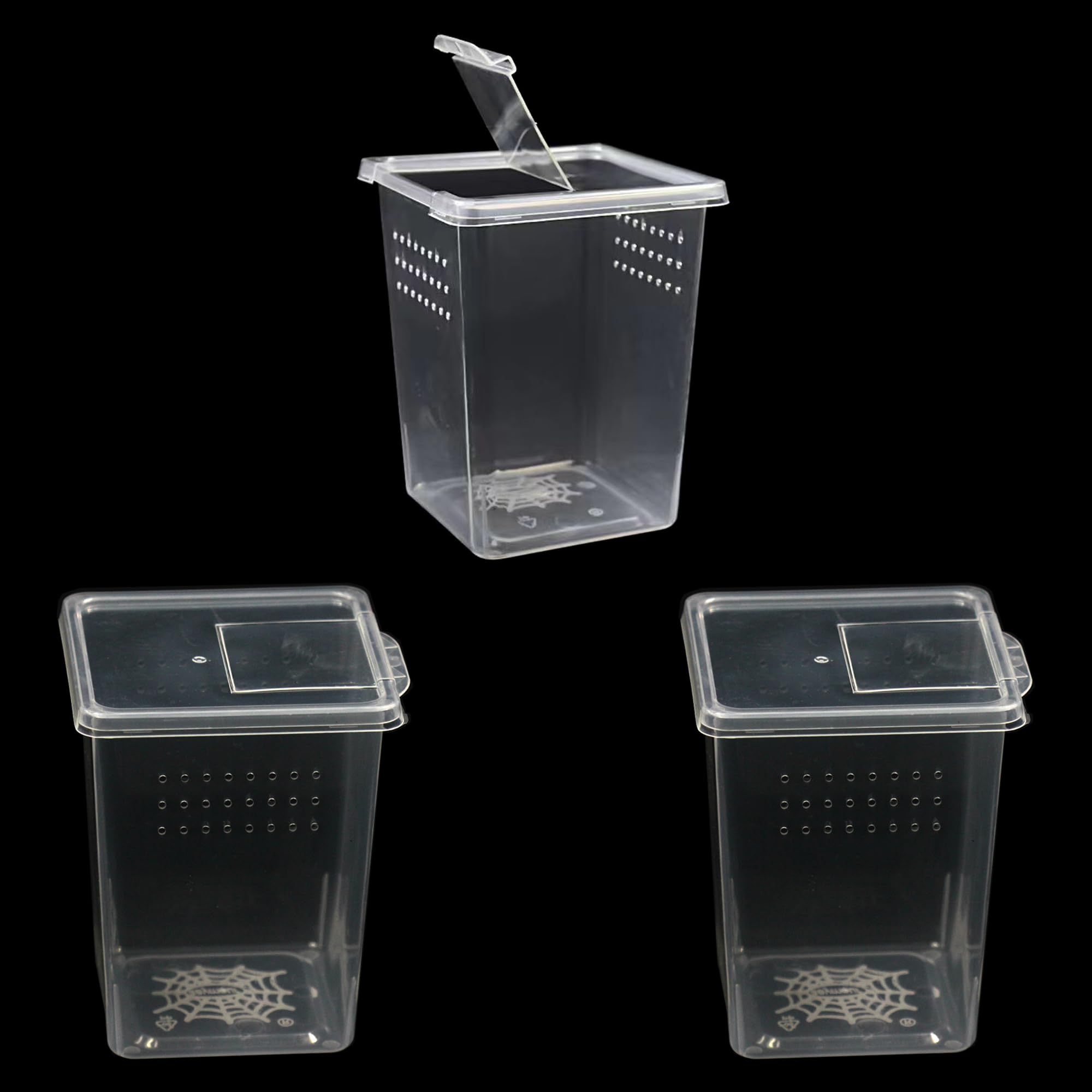 Snapklik.com : 3 Pcs Insect Spider Terrariums Breeding Box, Small ...