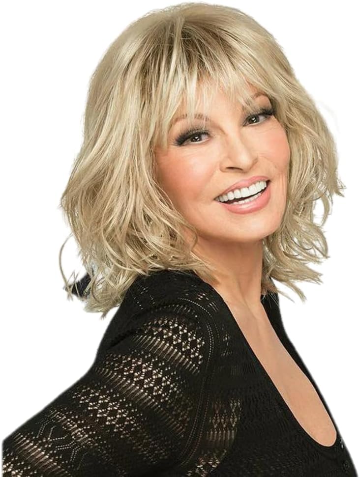 Amazon.com : Raquel Welch Editor's Pick Layered Shoulder Length Bob Wig ...