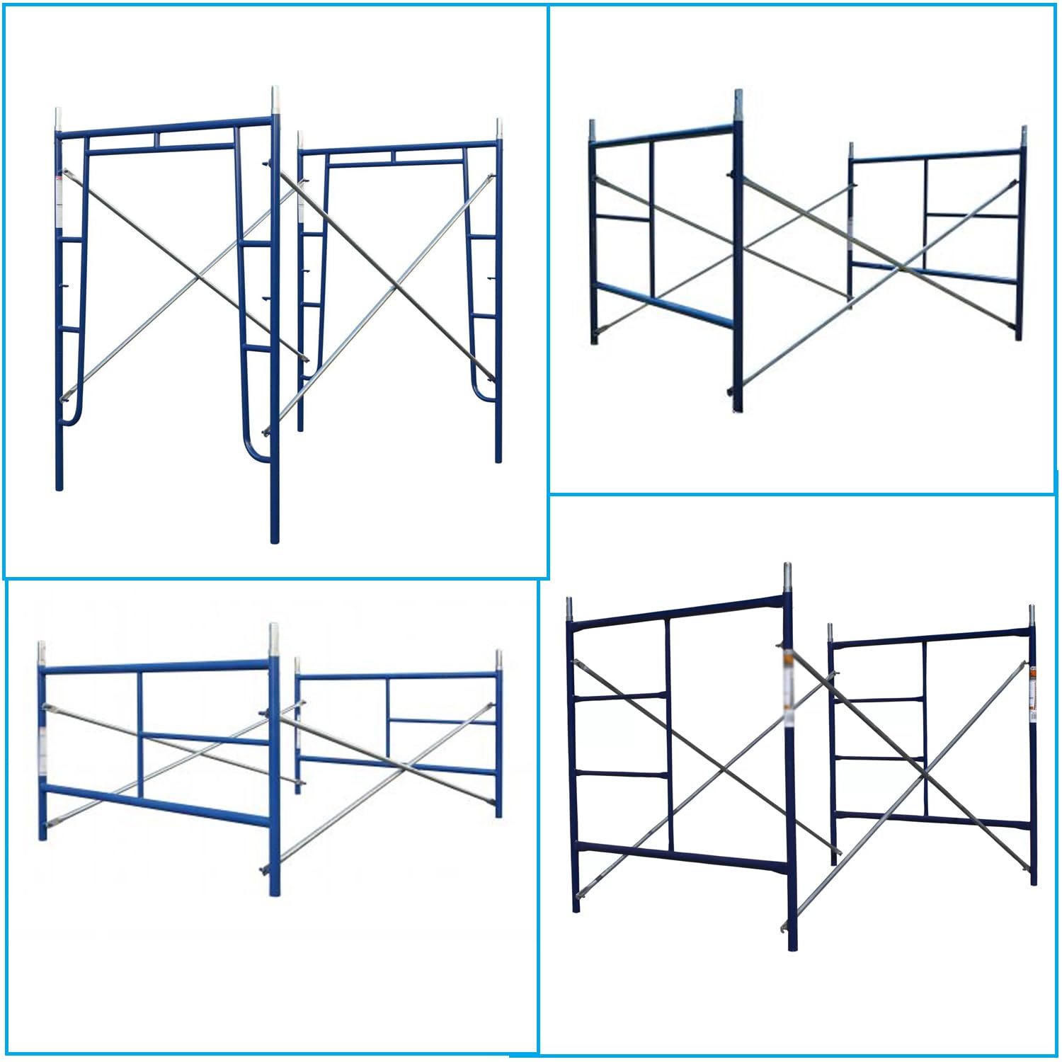 Snapklik.com : Scaffold Brace Cross Brace 4PCS. The 3 Layers Scaffold ...