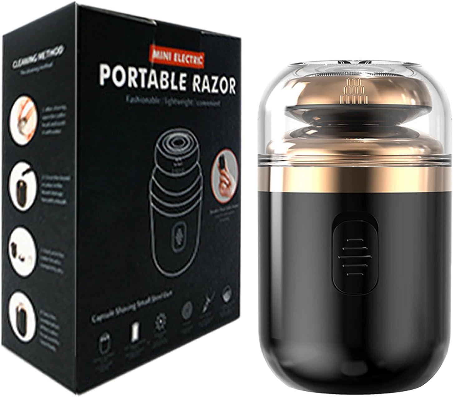 Amazon.com: Conchem Capsule Razor, Mini Shavers for Men, Mini Portable ...