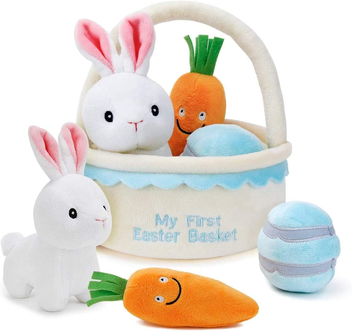 Amazon.com: Personalization Universe My First Easter Personalized Plush ...