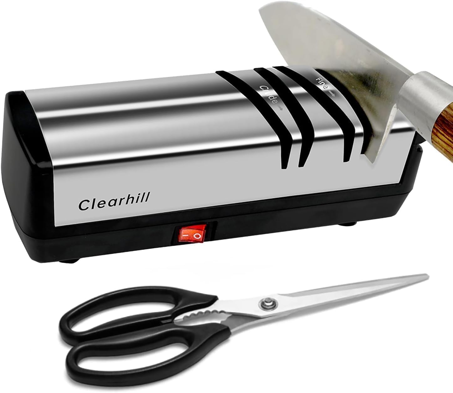 Amazon.com: Clearhill Electric Knife Sharpener,Plug Powered Stainless ...