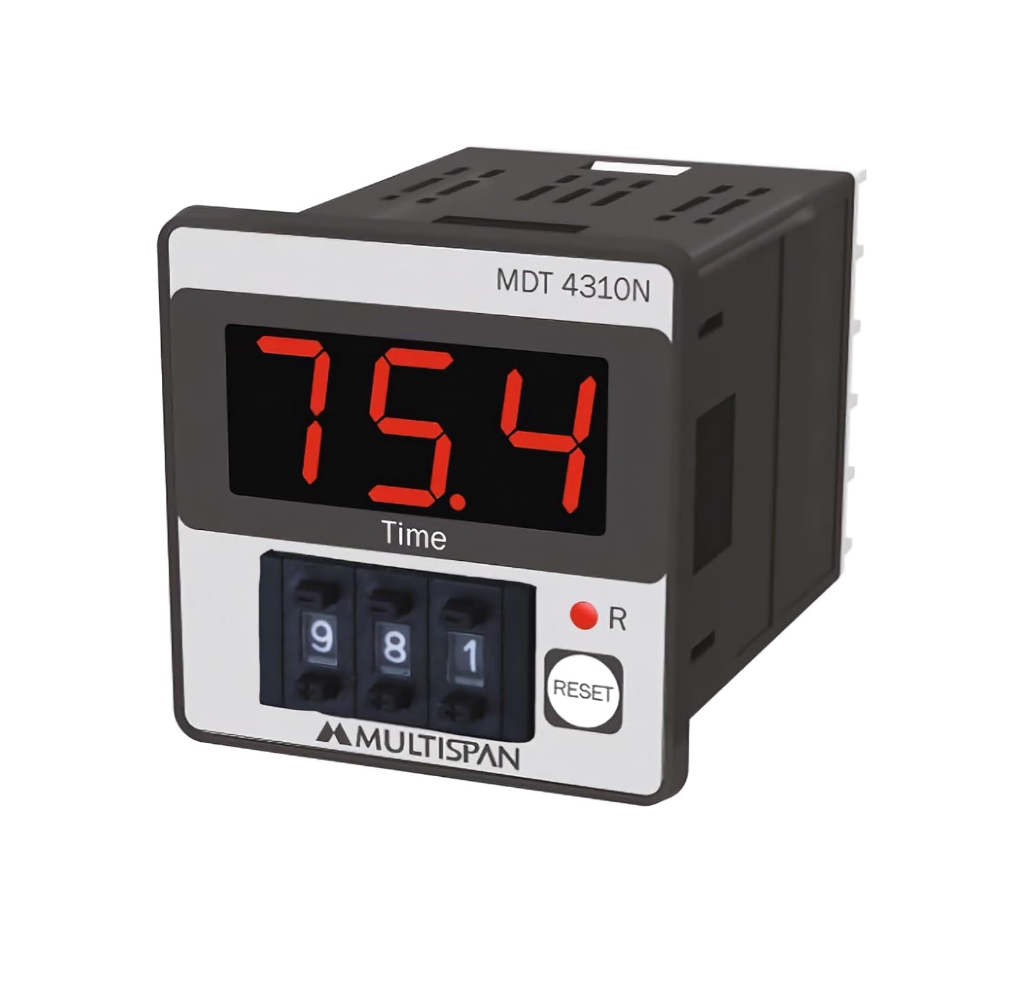 Multispan MDT-4310N Digital Presetable Timer, Multi Range - Thumbwheel ...