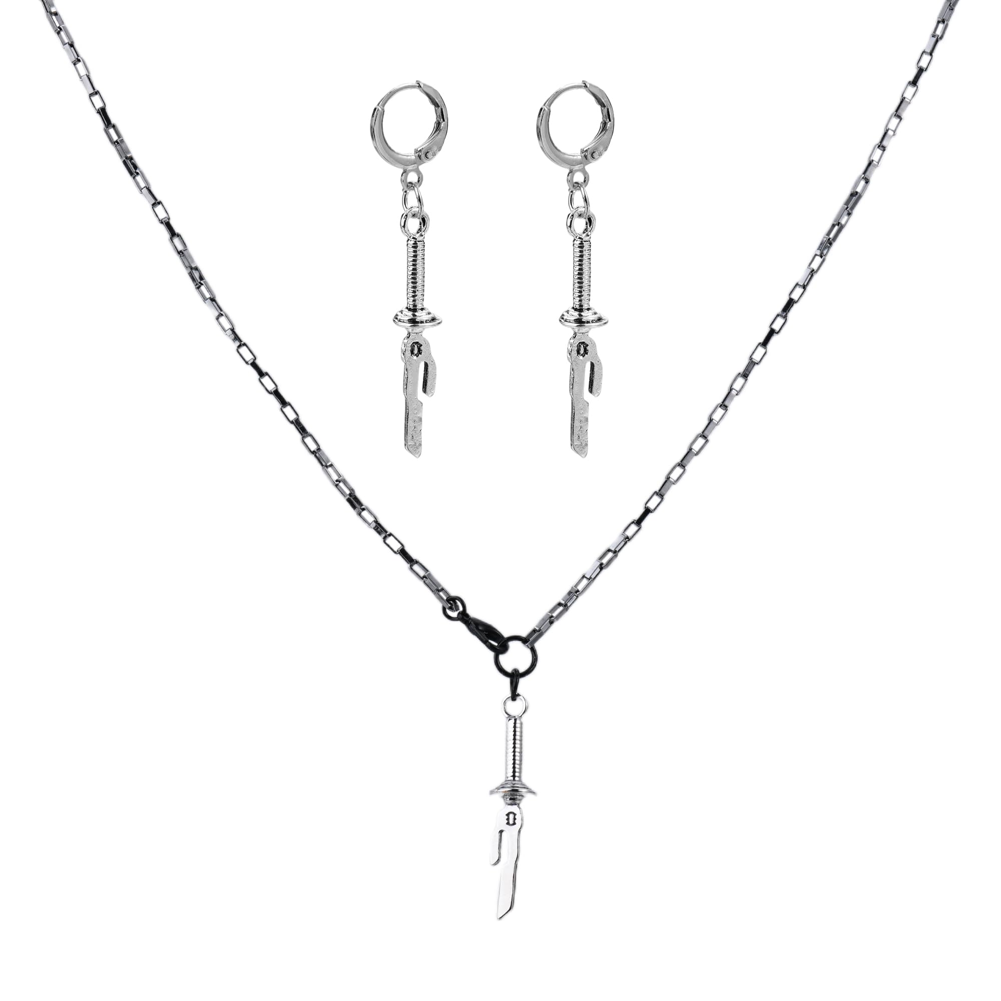 Amazon.com: AITUNAN Toji Fushiguro Necklace Inverted Spear of Heaven ...