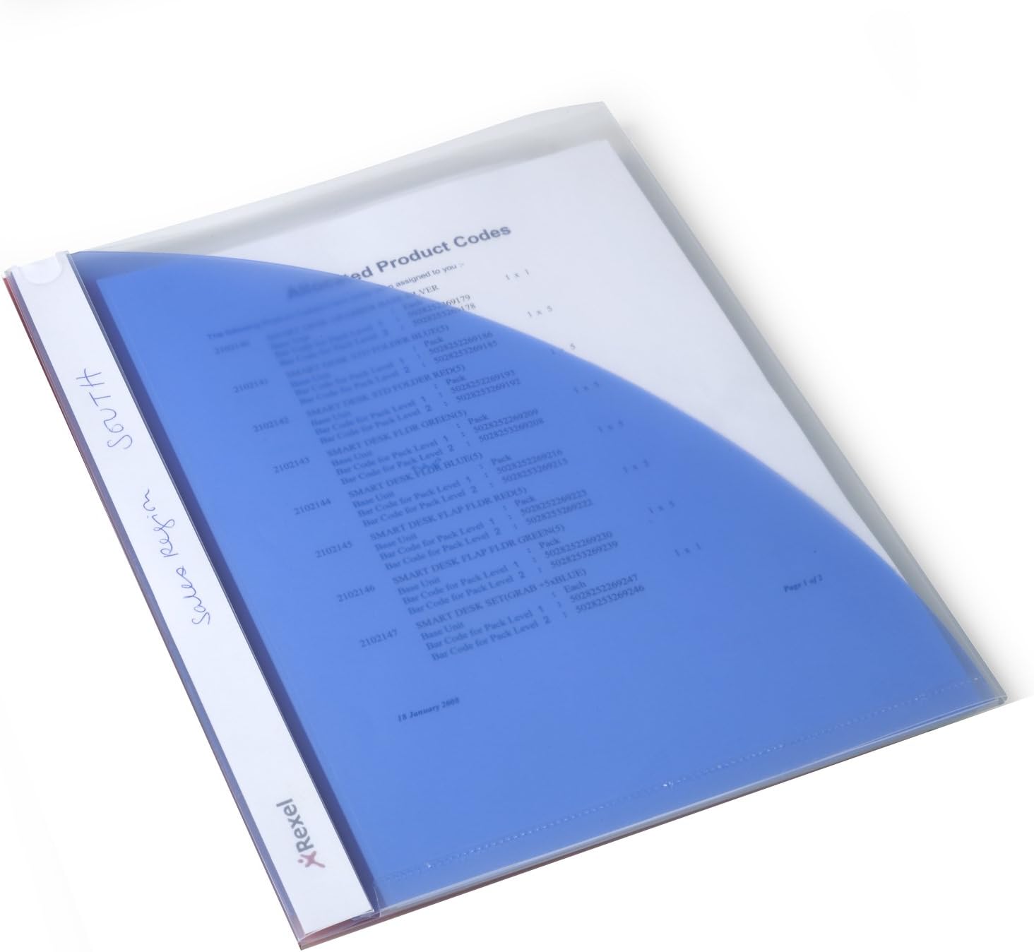 Rexel Smart Desk Std Folder Blue(5) : Amazon.co.uk: Stationery & Office ...