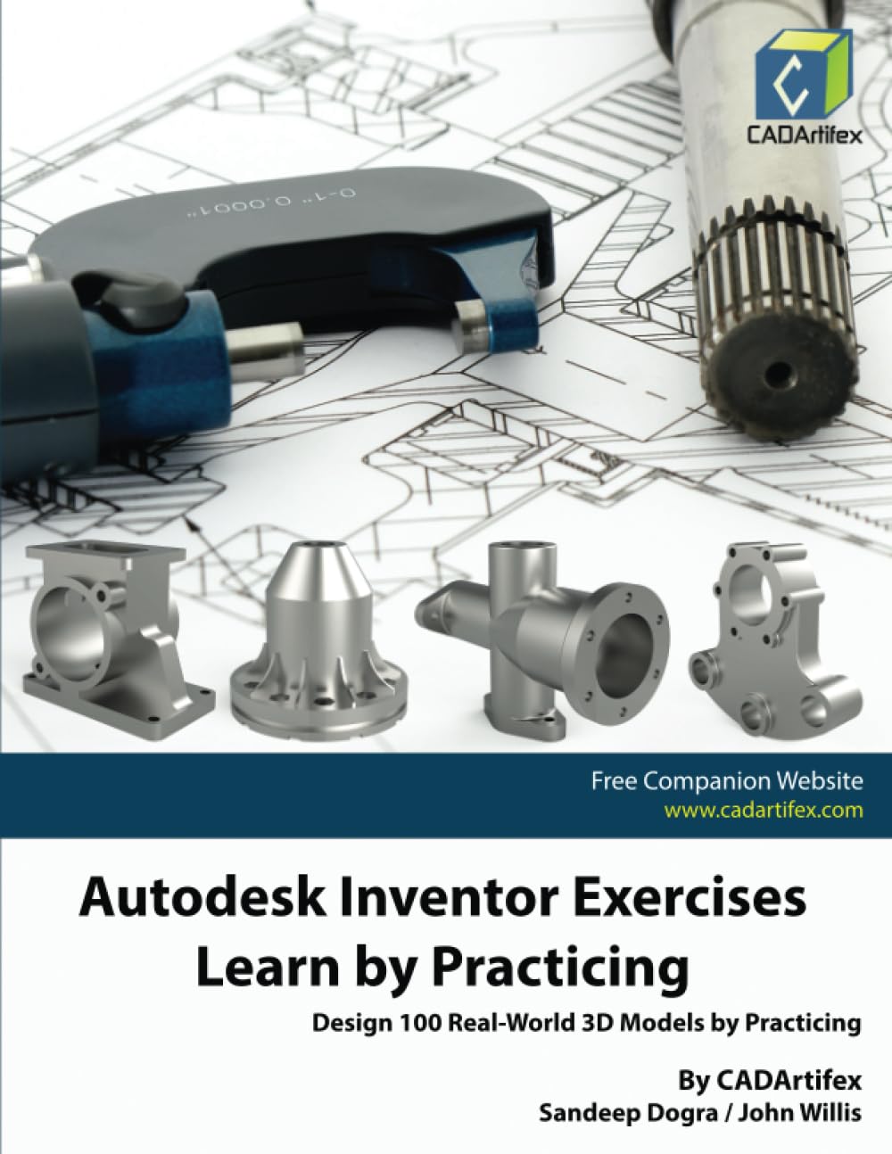 Autodesk Inventor Exercises Learn By Practicing Design 100 Real World 3d Models