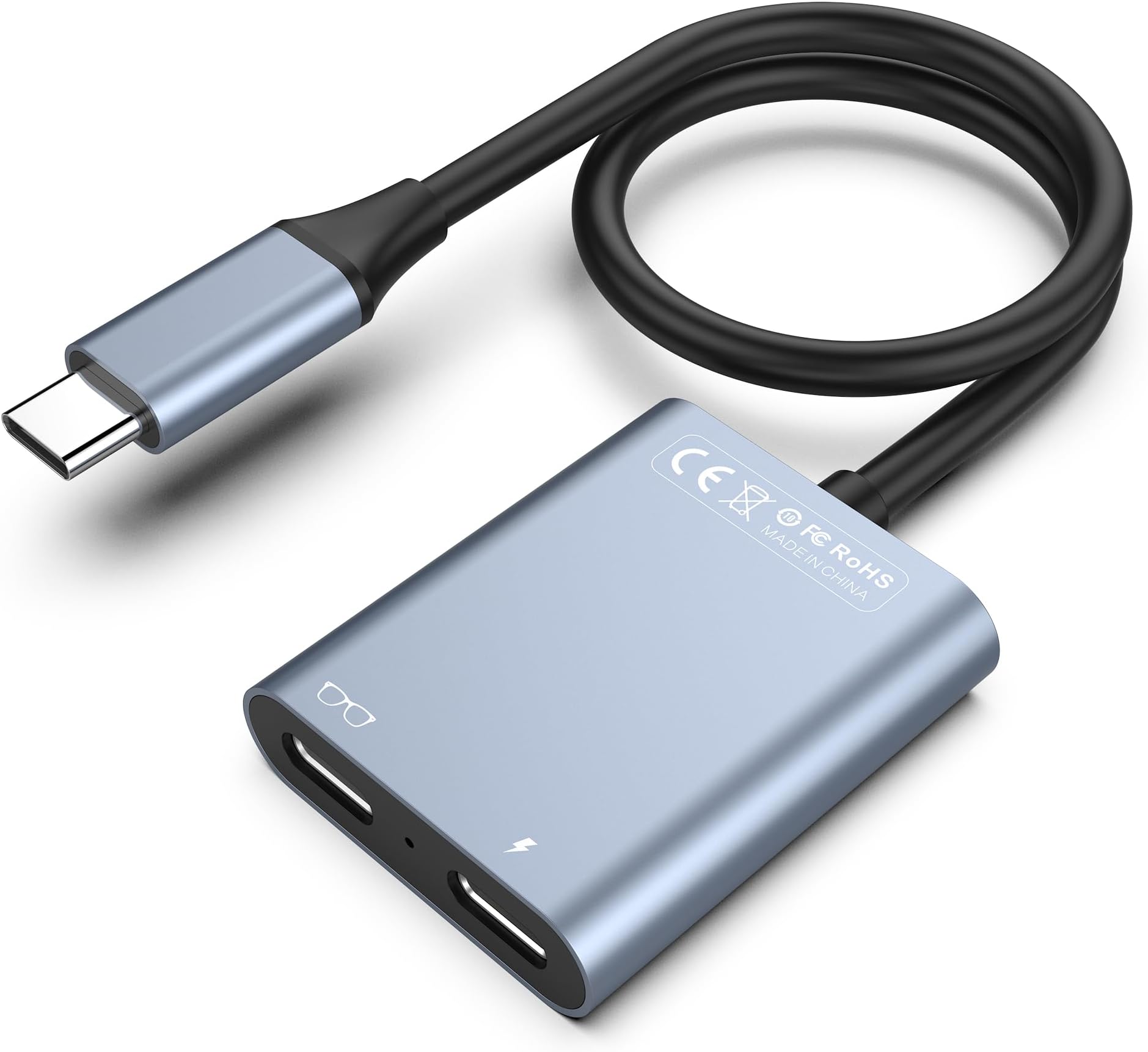 Amazon.com: PLUSPOE USB C to Slim Tip Adapter, Convert Lenovo Square ...