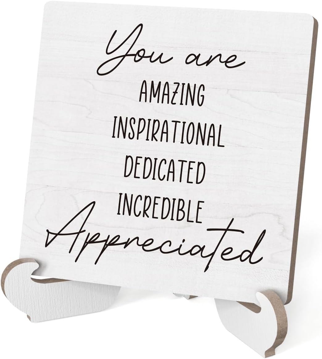 Amazon.com: Motivational Home Office Desk Decor Sign, Office ...