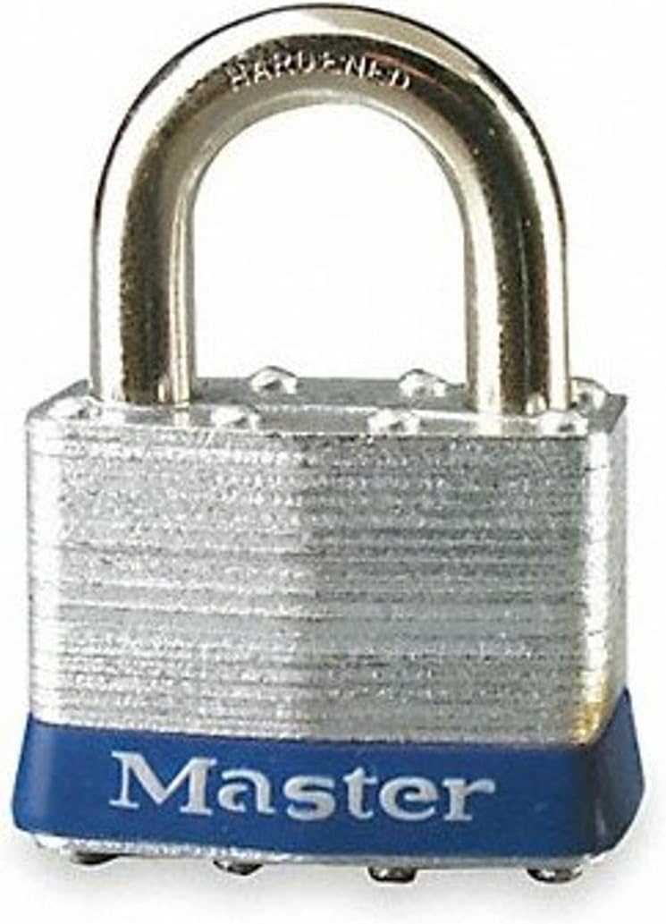 Master Lock 5UP Universal Pin Laminated Padlock, 2", Keyed Padlocks ...
