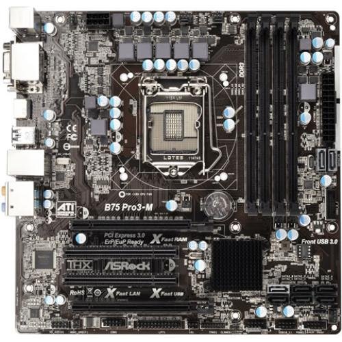Asrock B75 Pro3 M Lga1155 Intel B75 Ddr3 Quad Crossfirex | Desertcart Sri Lanka