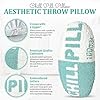 Amazon.com: Chill Pill Pillow - Aesthetic & Cute Throw Pillow for Cozy ...