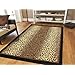 Amazon.com: Large 8x11 Cheetah Rug Animal Print Rectangle Leopard Rugs ...