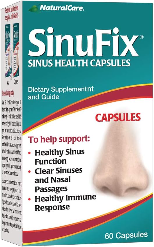 Amazon.com: NaturalCare SinuFix Capsules to Support Healthy Sinuses ...