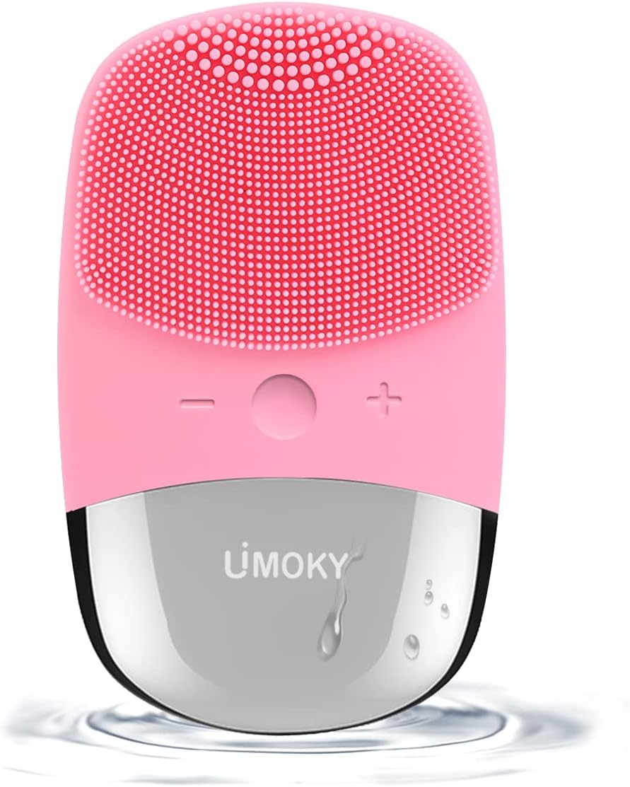 Amazon.com: PRITECH Silicone Face Scrubber, Rechargeable Facial ...