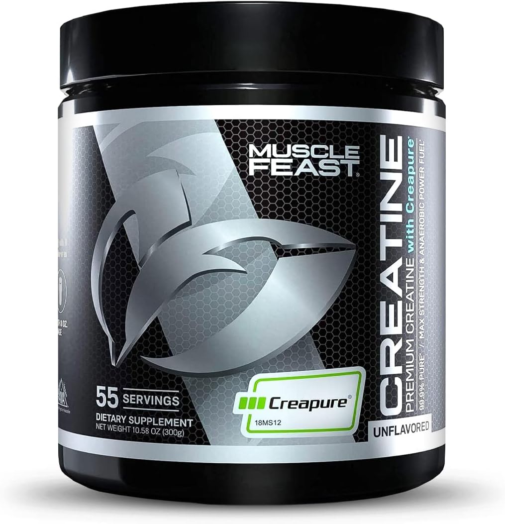Amazon.com: Creatine Powder Unflavored Creatine Monohydrate - 300g ...