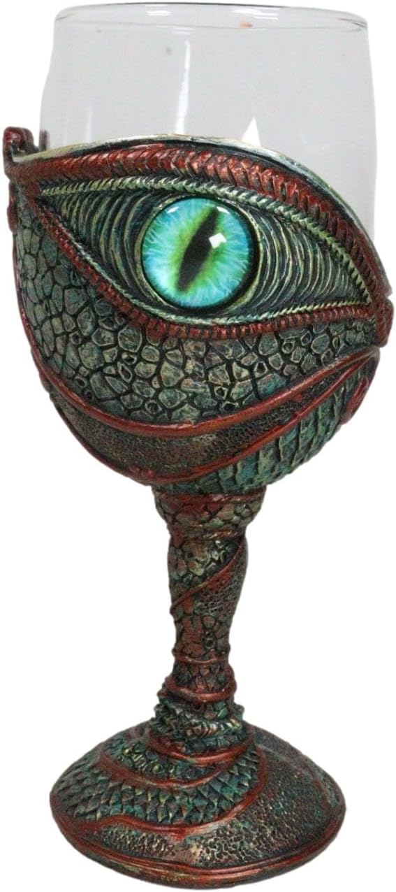 Amazon.com | Ebros Gift Fantasy Draconian Alchemy Eye Of The Dragon ...