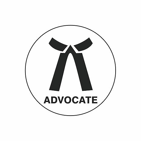 Anne Print Solutions® Advocate Sticker Round Die Cut Sticker & Please ...