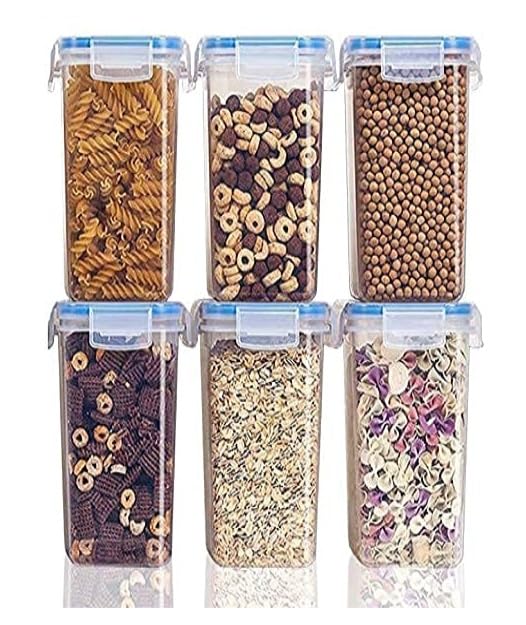 Buy ENTITY Airtight Plastic Food Storage Containers, Long time Storage ...