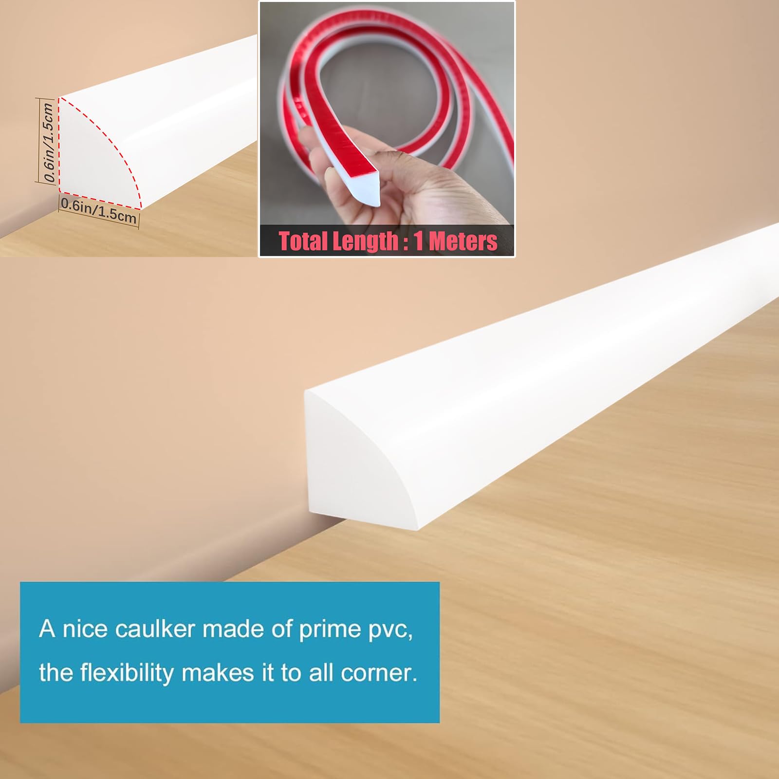 Flexible Vinyl Moldings Bathtub PVC Wall Panels For Bathrooms & More