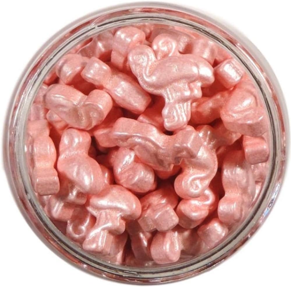 Amazon.com: Kreative Baking Flamingo Candy Sprinkles : Grocery ...