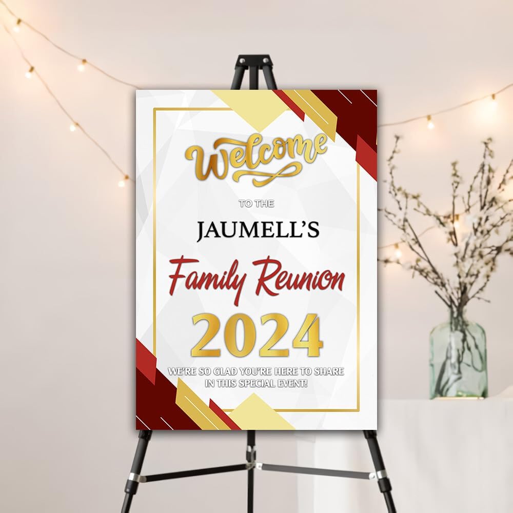 Amazon.com: TT FLOWGREEN Family Reunion Sign, Custom, Full Size ...