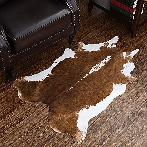 Amazon.com: Terrug Small Cowhide Rug Western Decor, 3.6 x 2.3 Feet ...